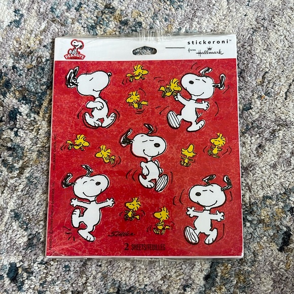 Hallmark | Other | Vintage Hallmark Dancing Snoopy Woodstock Schulz ...